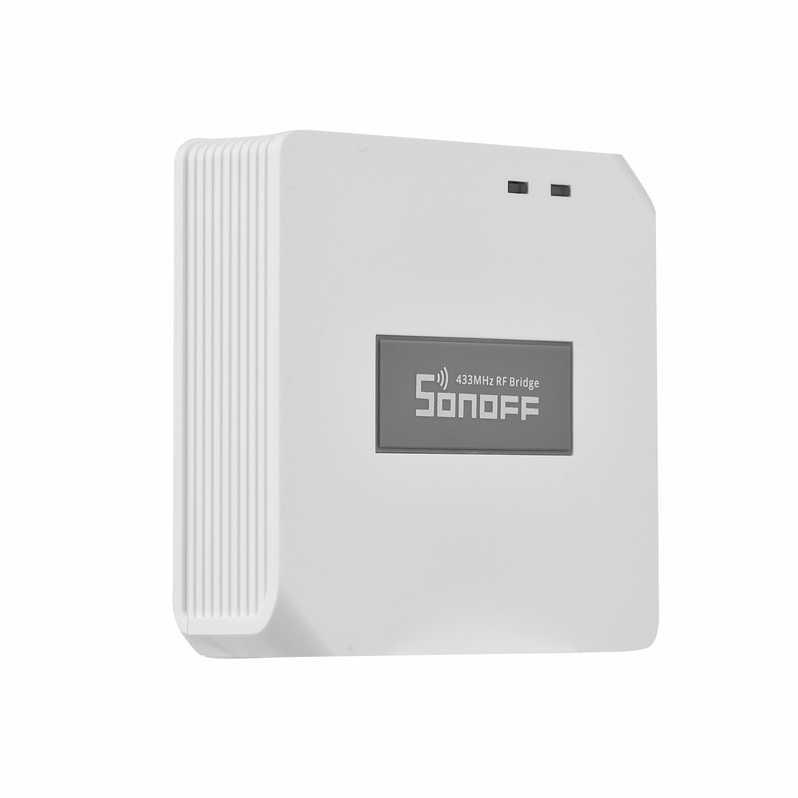 SONOFF RF BridgeR2 шлюз 433.92 MHz белый с контролем через приложение eWeLink, совместимый с Google, SmartThings, Alice, материал PC V0, вход 5V/1A Micro-USB, Wi-Fi IEEE 802.11 b/g/n 2.4GHz, ОС Android iOS, температура -10℃-40℃, размер 6.2*6.2*2cm, вес
