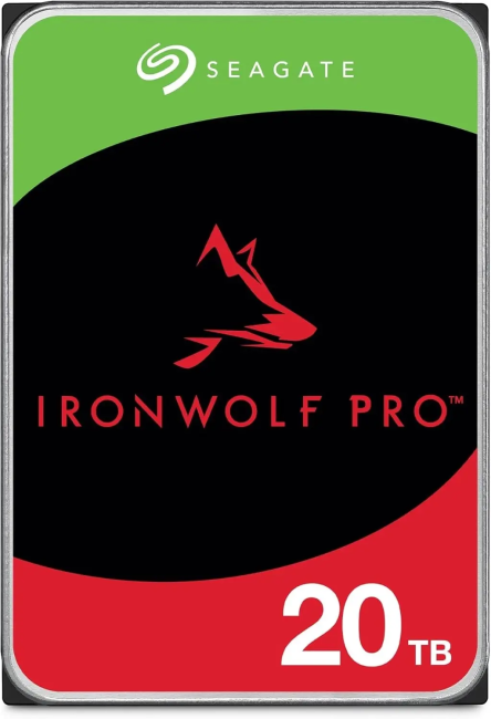 IronWolf Pro ST20000NT001 20 Тб 7200 оборотов/мин SATA 6Gb/s (SATA-III) 3.5" 256 Мб 512e