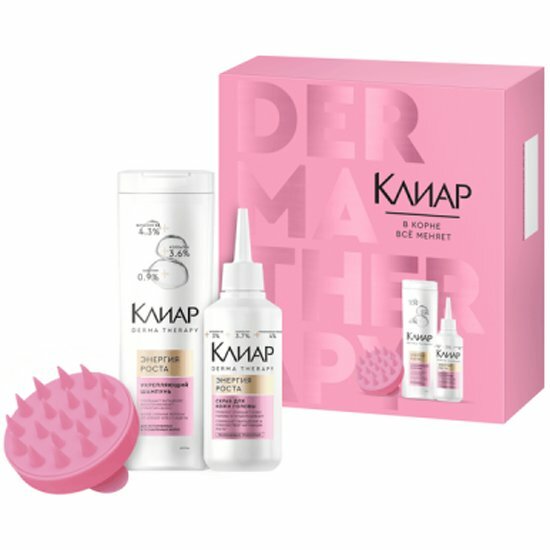 Подарочный набор Клиар (clear) DERMA THERAPY (шампунь + скраб для кожи головы)