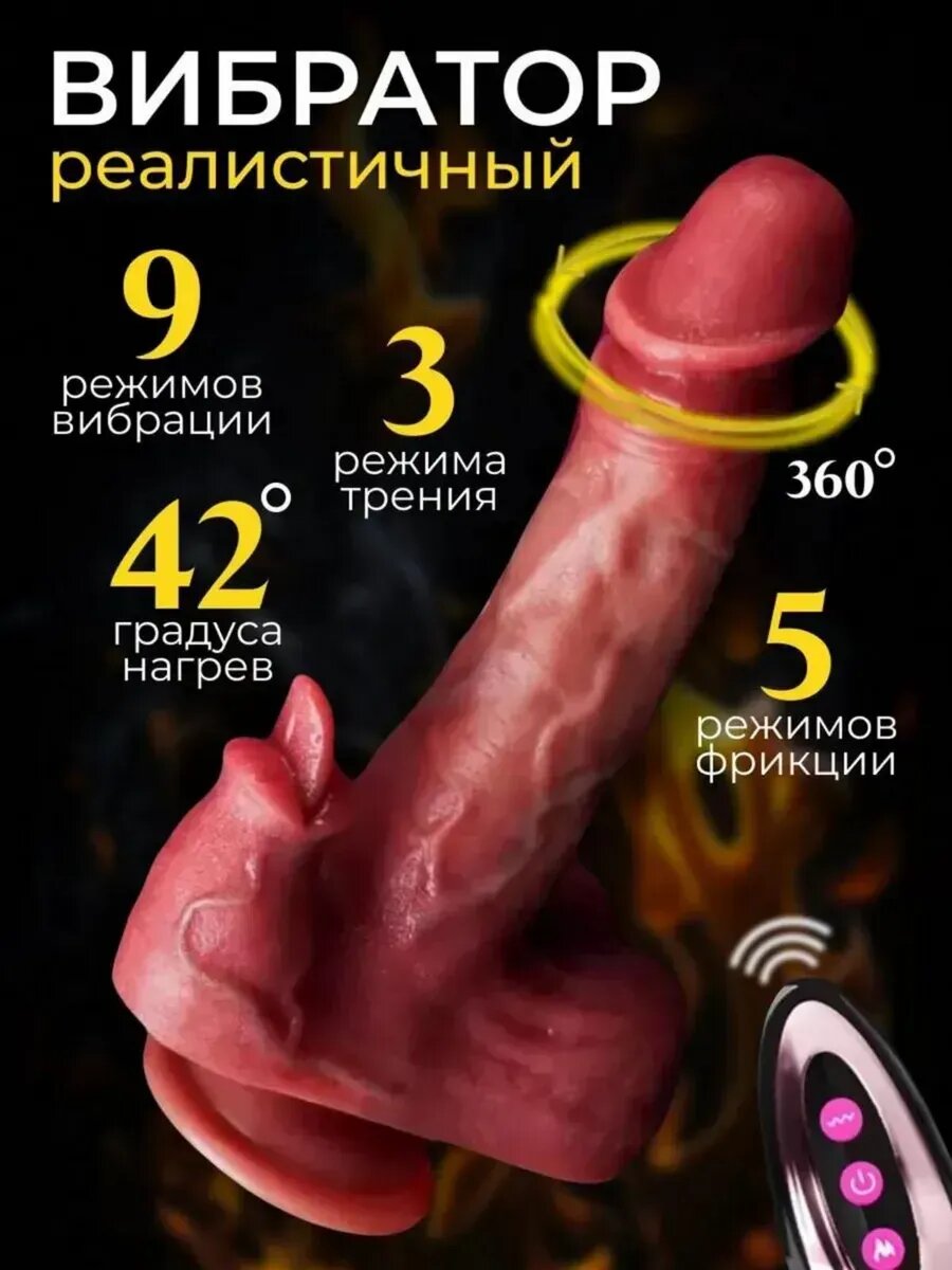 Фаллоимитатор "23 × 5cm" дилдо для женщин на пульте
