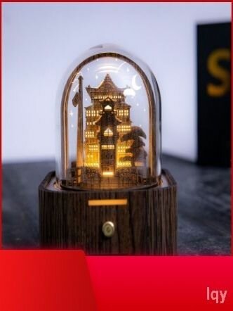 Музыкальная шкатулка Гарри Поттер, эксклюзивный ночник Хогвартс