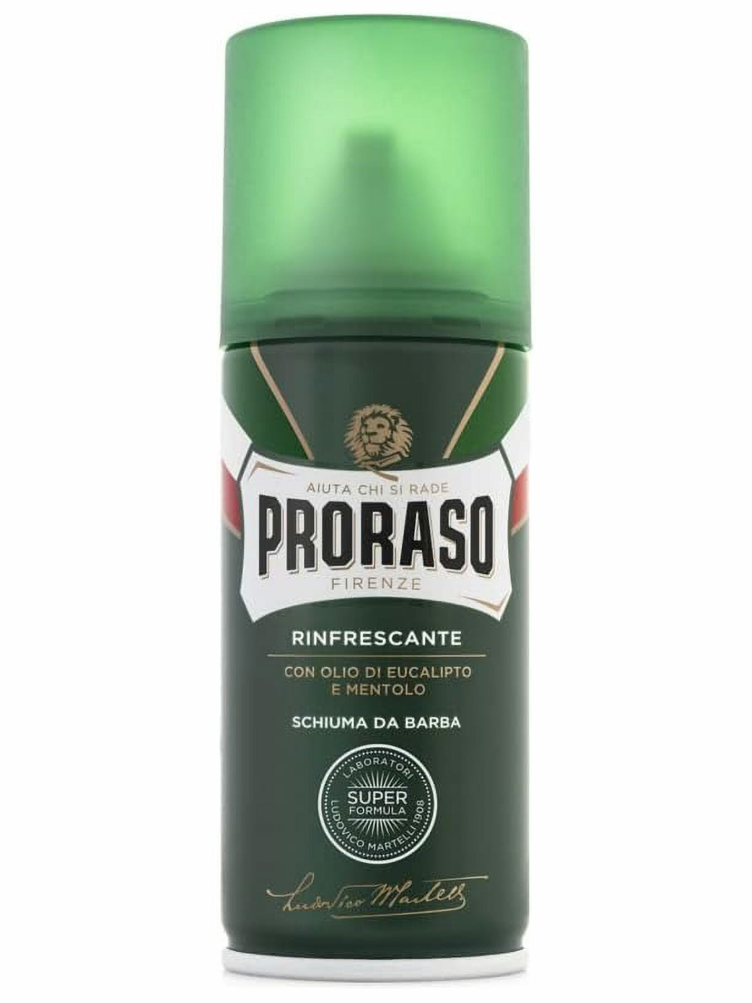 Освежающая пена для бритья Proraso с маслом эвкалипта и ментолом, 100 мл