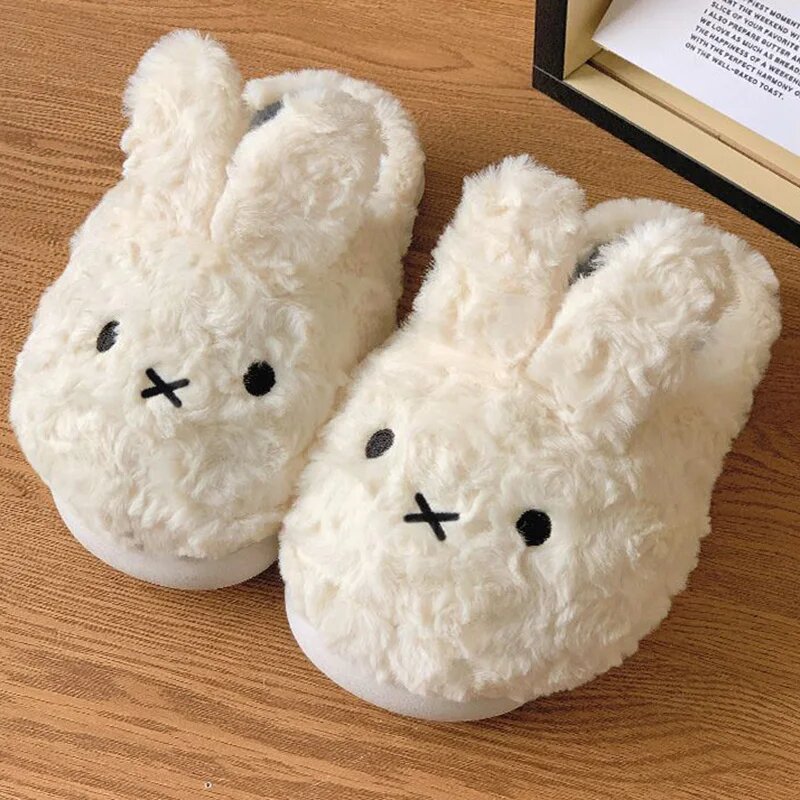 Плюшевые тапочки Miffy, цвет 4, 38-39