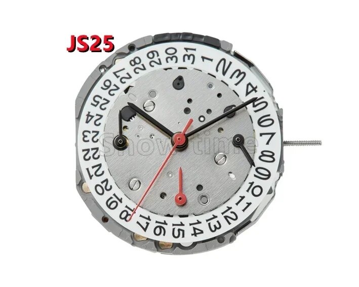 Часовые механизмы Miyota JS00 JS05 JS10 JS15 JS20 JS25 JS50 JS55 JS25 date 3
