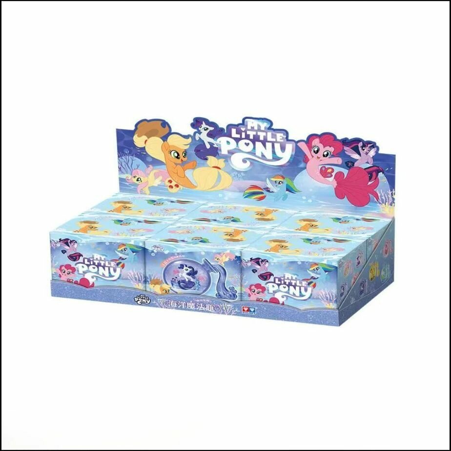 Коллекционная фигурка Слепая коробка MY LITTLE PONY Волшебная бутылка с океаном 6 шт