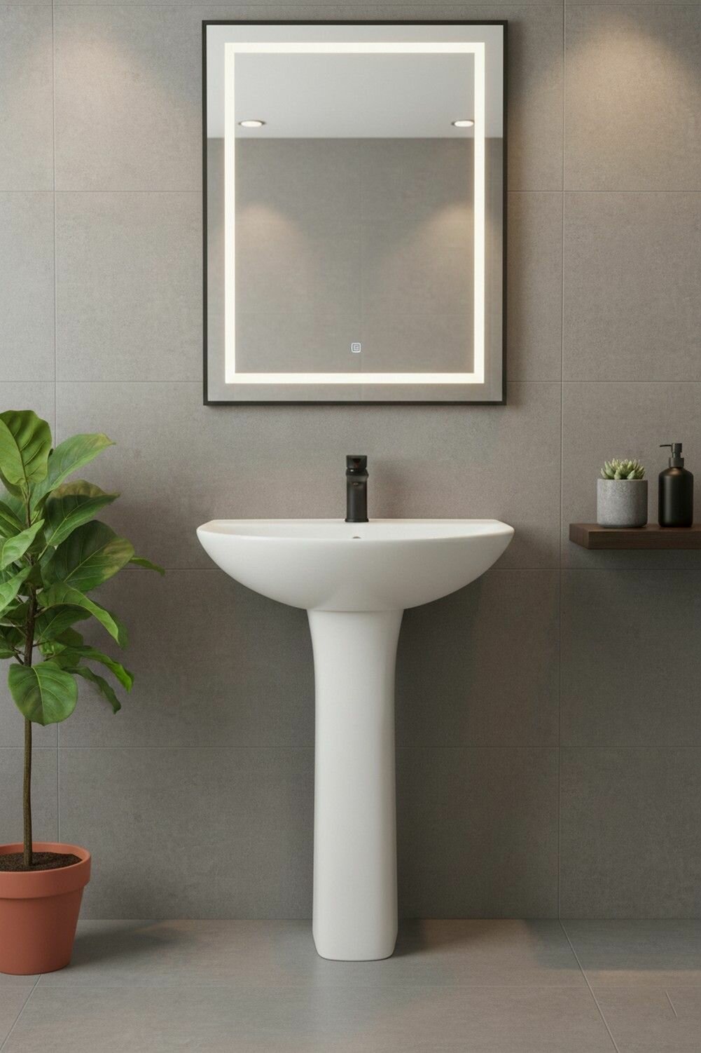 Пьедестал с раковиной SLS 53 MHP-45