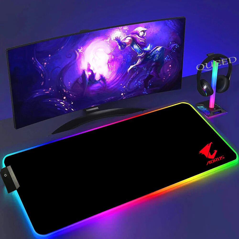 RGB коврик для мыши Aorus 1000x500x3mm, цвет K6313