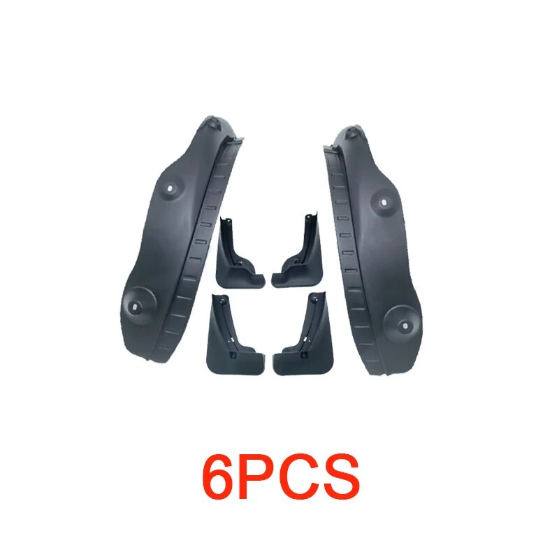 Брызговики для Geely Starray EM-i, аксессуары EX5 EM-i Galaxy Starship 7, 2024-2026, внутренняя подкладка автомобиля, брызговики, крылья, брызговики 6PCS