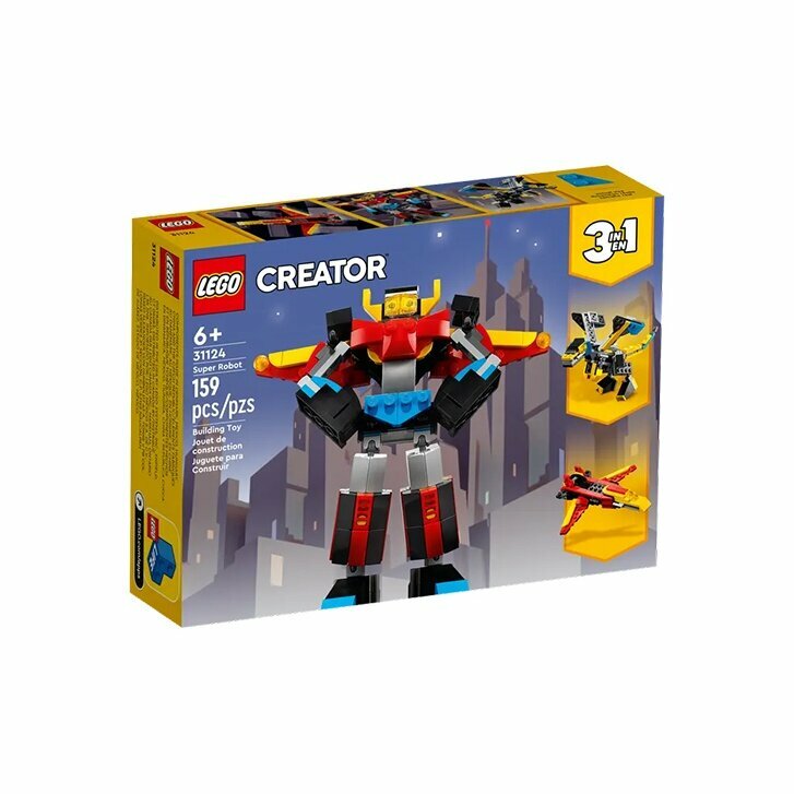 LEGO Creator 3 в 1 Супер Робот Конструкторы 159 шт. 31124 — фото 1