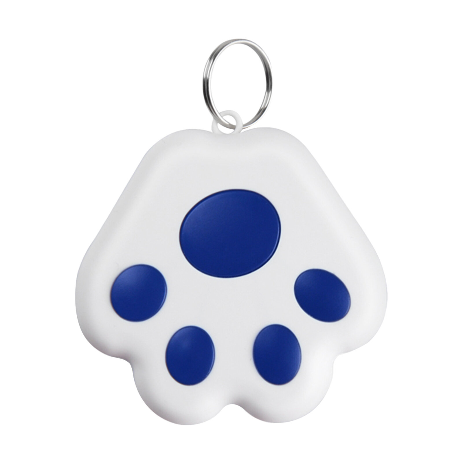 BT Smart Tracker для домашних животных, ключей, сумок, кошельков, локатор вещей с двусторонним уведомлением, контроль через приложение, пульт для селфи для телефонов iOS/Android, темно-синий