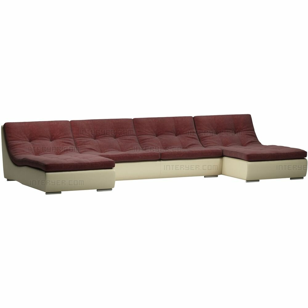 Угловой диван Фортуна А Монреаль Релакс модульный ОДО-3