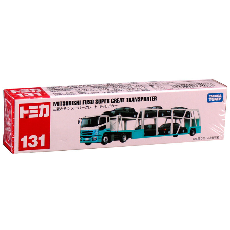 Модель автомобиля из сплава TOMY № 121-150, длинный кузов, нефтяной танкер, пожарный транспорт, инженерный автомобиль, автомобиль из сплава