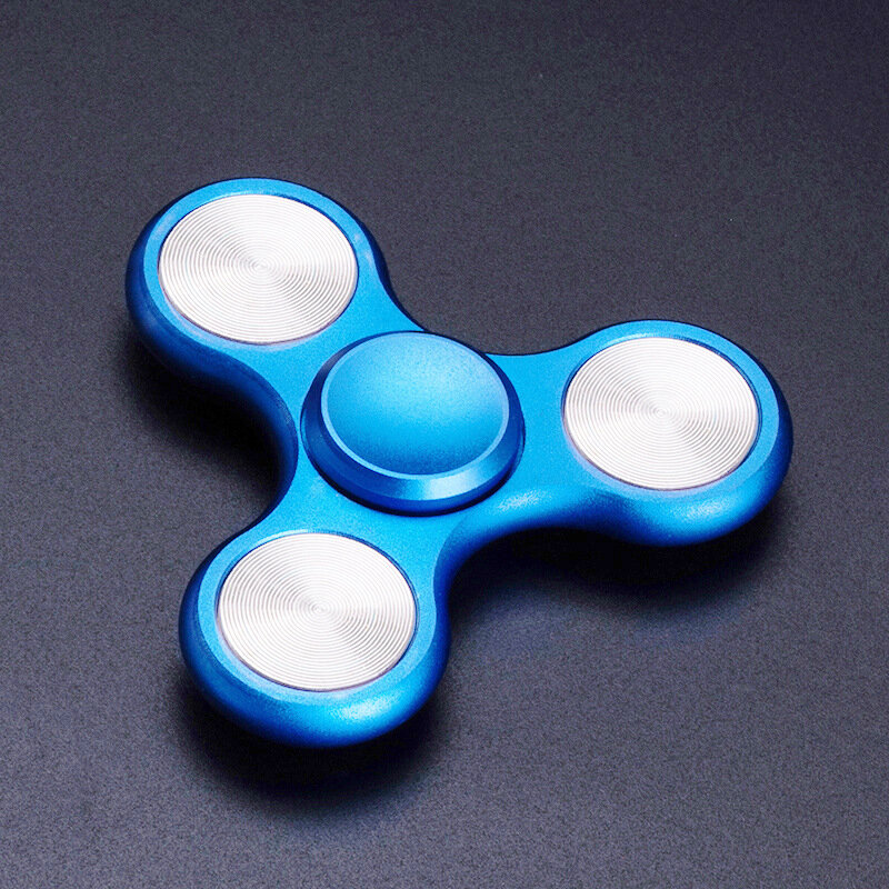 Новый фиджет-спиннер Leaker из металлического алюминиевого сплава, вращающийся спиннер для пальцев из нержавеющей стали, облегчение стресса для взрослых
