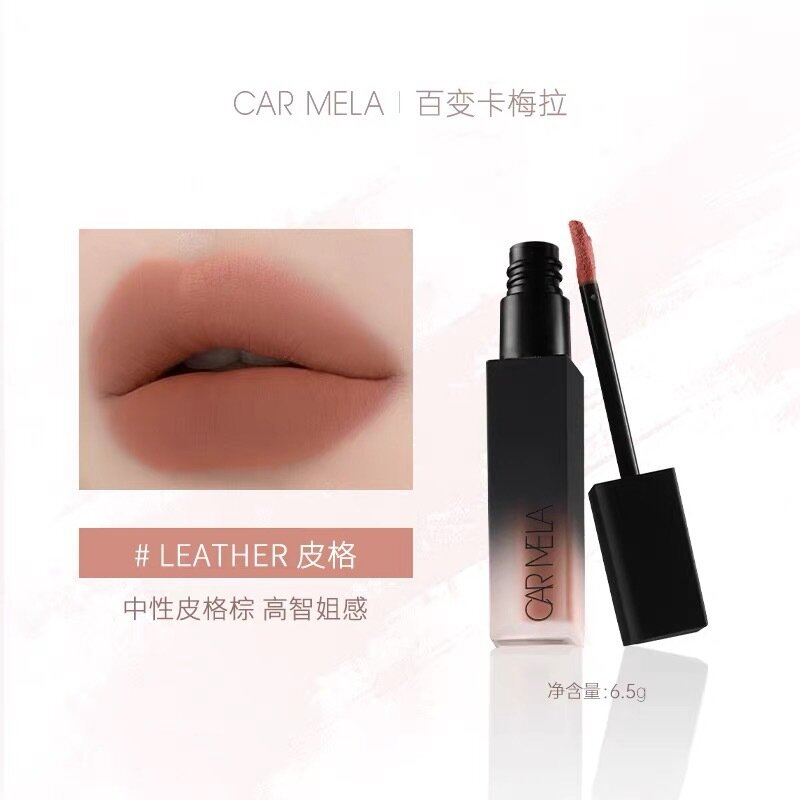 Губная помада Carmela, матовая, губная грязь, блеск для губ, долговечный цвет, натуральный, рекомендуется для начинающих, аутентичный опт