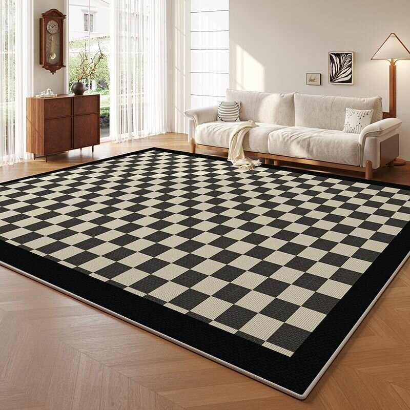 Ковер для гостиной в французском стиле, высококачественный, большой площади, устойчивый к грязи, легко чистится, коврик для дивана и кофейного стола, домашний нескользящий ковер для спальни
