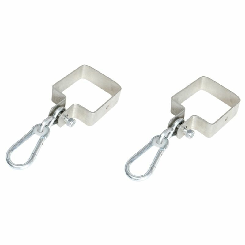Квадратная тяга, крюк, пружинная пряжка, 2 шт. в упаковке