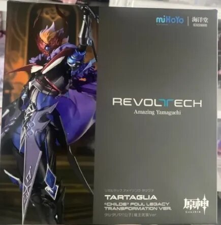 Фигурка KAIYODO Revoltech Amazing Yamaguchi Genshin Tartaglia With Box