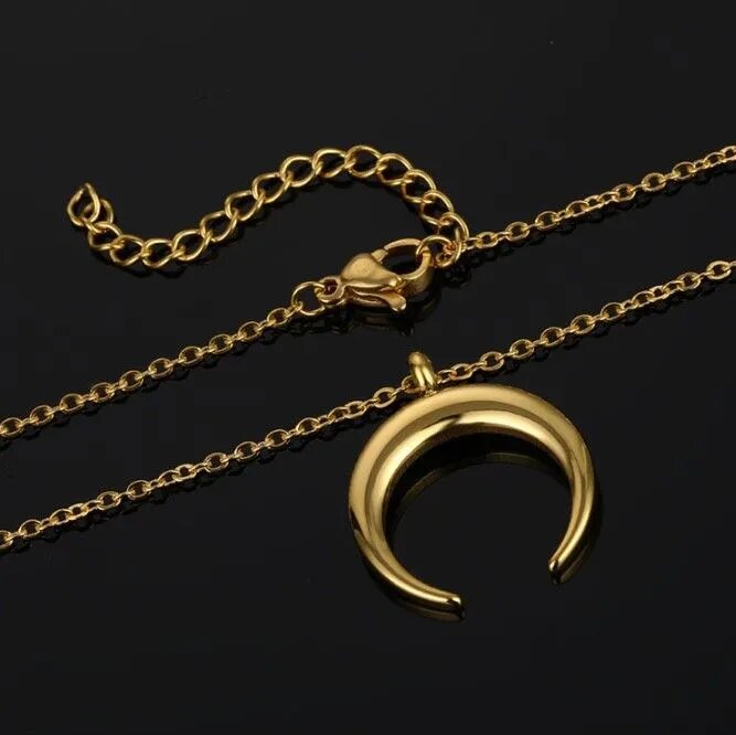 Подвеска-оберег Лунница, Золотая