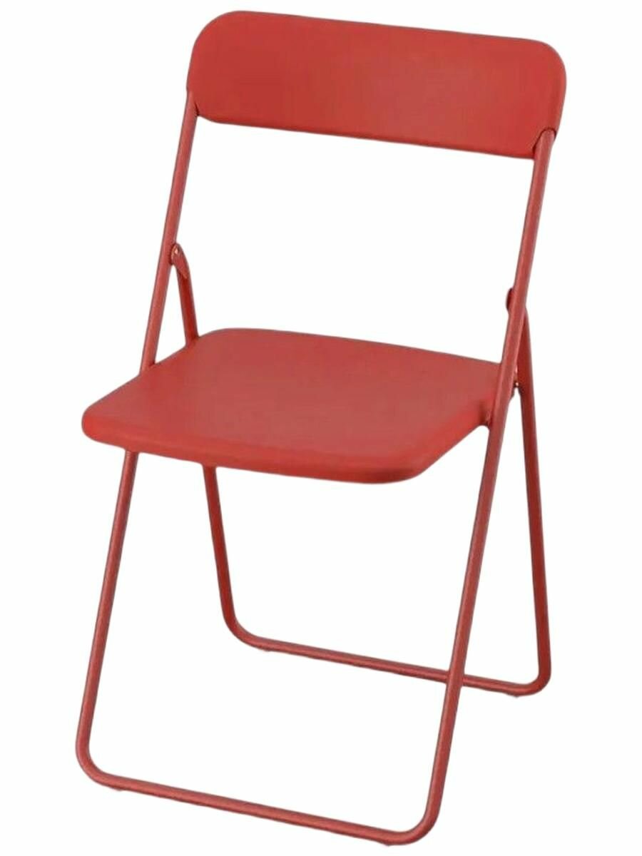 IKEA VIHALS Складной стул красный
