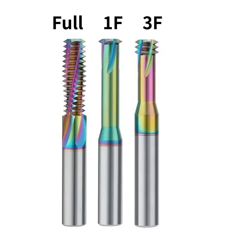 Фреза для резьбы M3X0.5 Full DLC aluminum