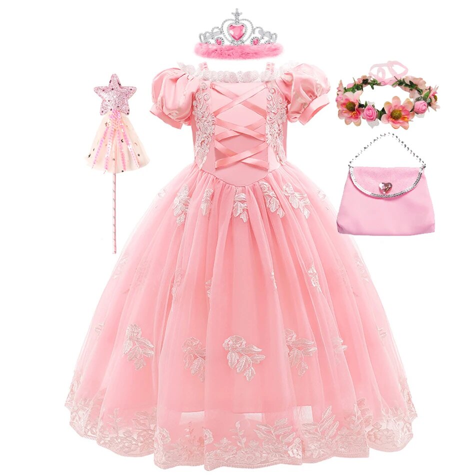 Костюм Рапунцель оllobebe 2T (Tag 100), Pink Rapunzel H