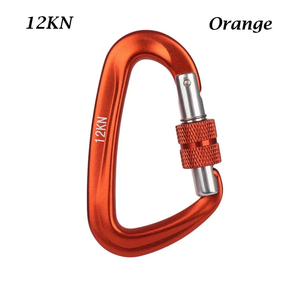 Оранжевый карабин Ascend 12KN, 12KN