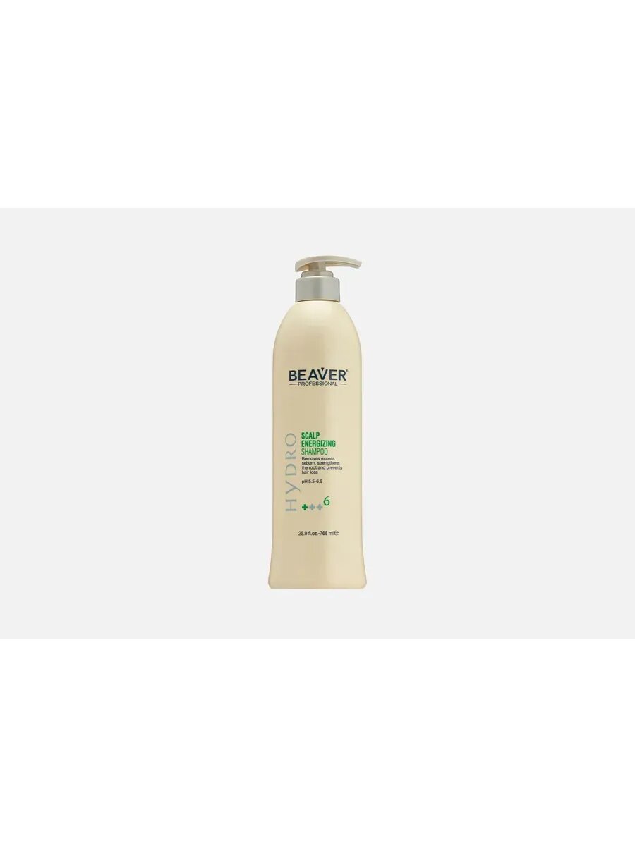 BEAVER Scalp Energizing Тонизирующий шампунь против в 768мл