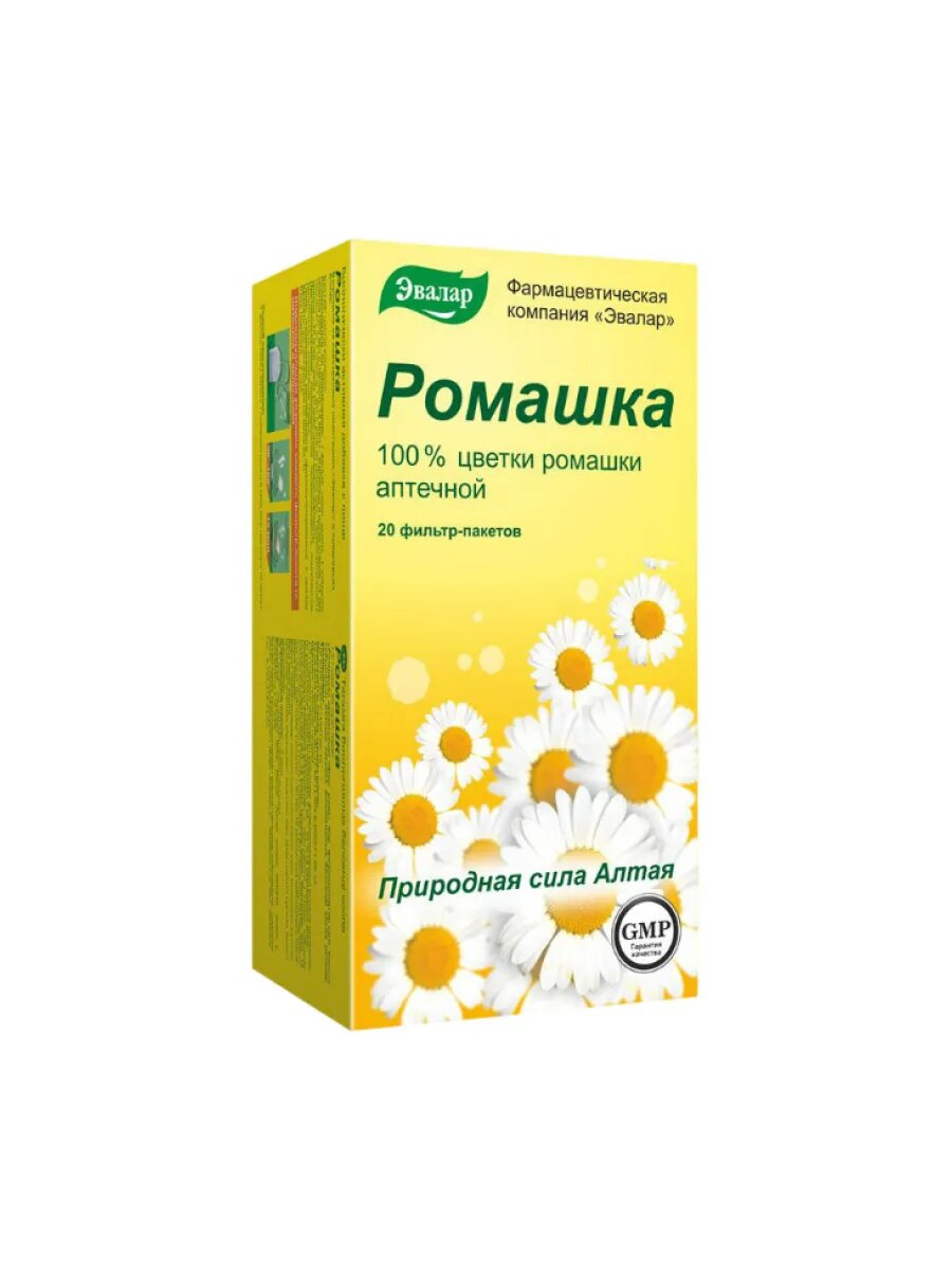 Ромашки цветки фильтр-пакеты 1,5 г 20 шт