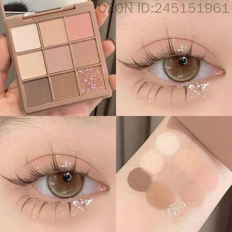 Мини палетка теней Basic Matte коричневый — фото 1