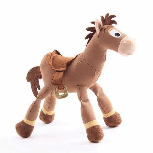 Мягкая игрушка конь ковбоя Вуди Булзай История Игрушек