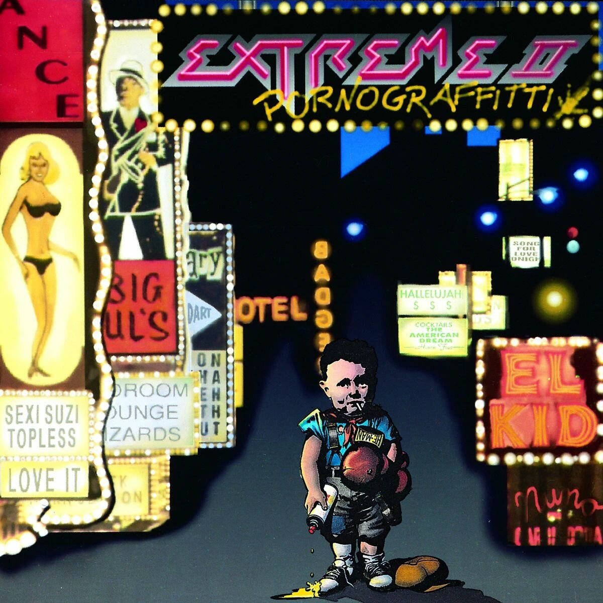 Extreme: Pornograffitti (CD), 1990, A&M, Диск Музыкальный