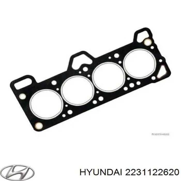 Прокладка головки блока HYUNDAI ACCENT, GETZ (1.3)