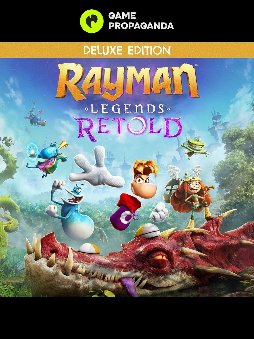 Игра Rayman Legends Retold Deluxe Edition PS5 + 101 TRY на баланс PSN. Турция. Цифровая версия