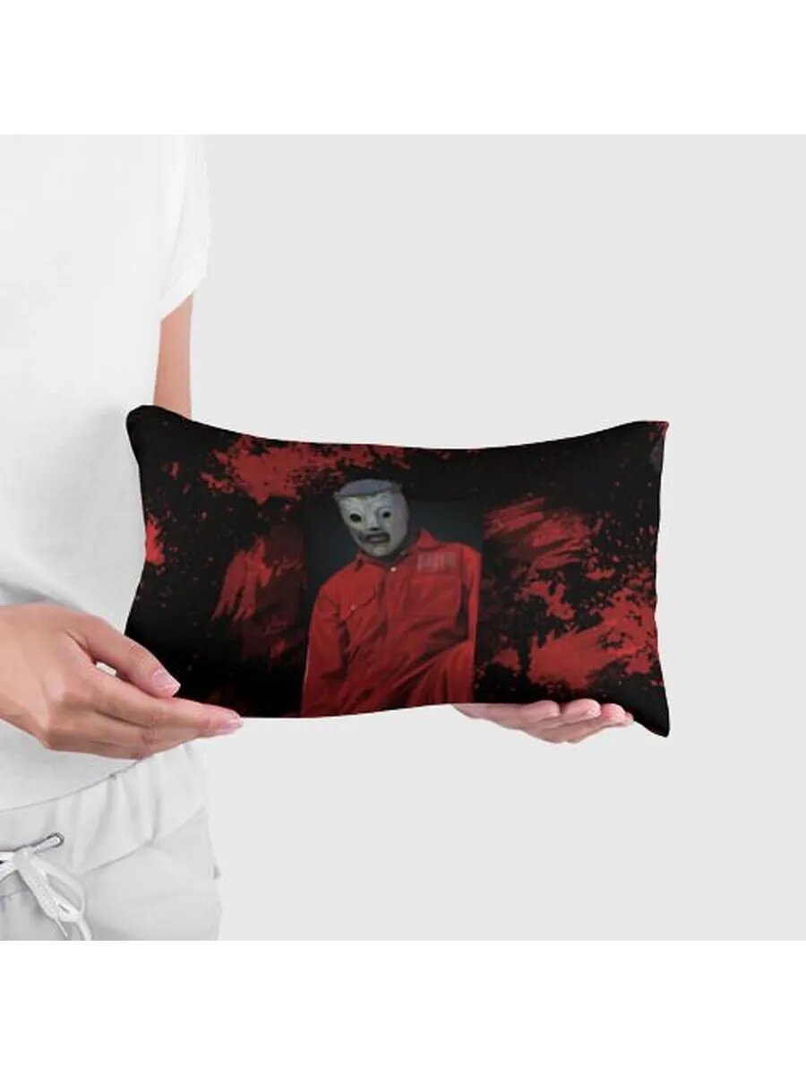 Slipknot red & black Подушка — фото 1