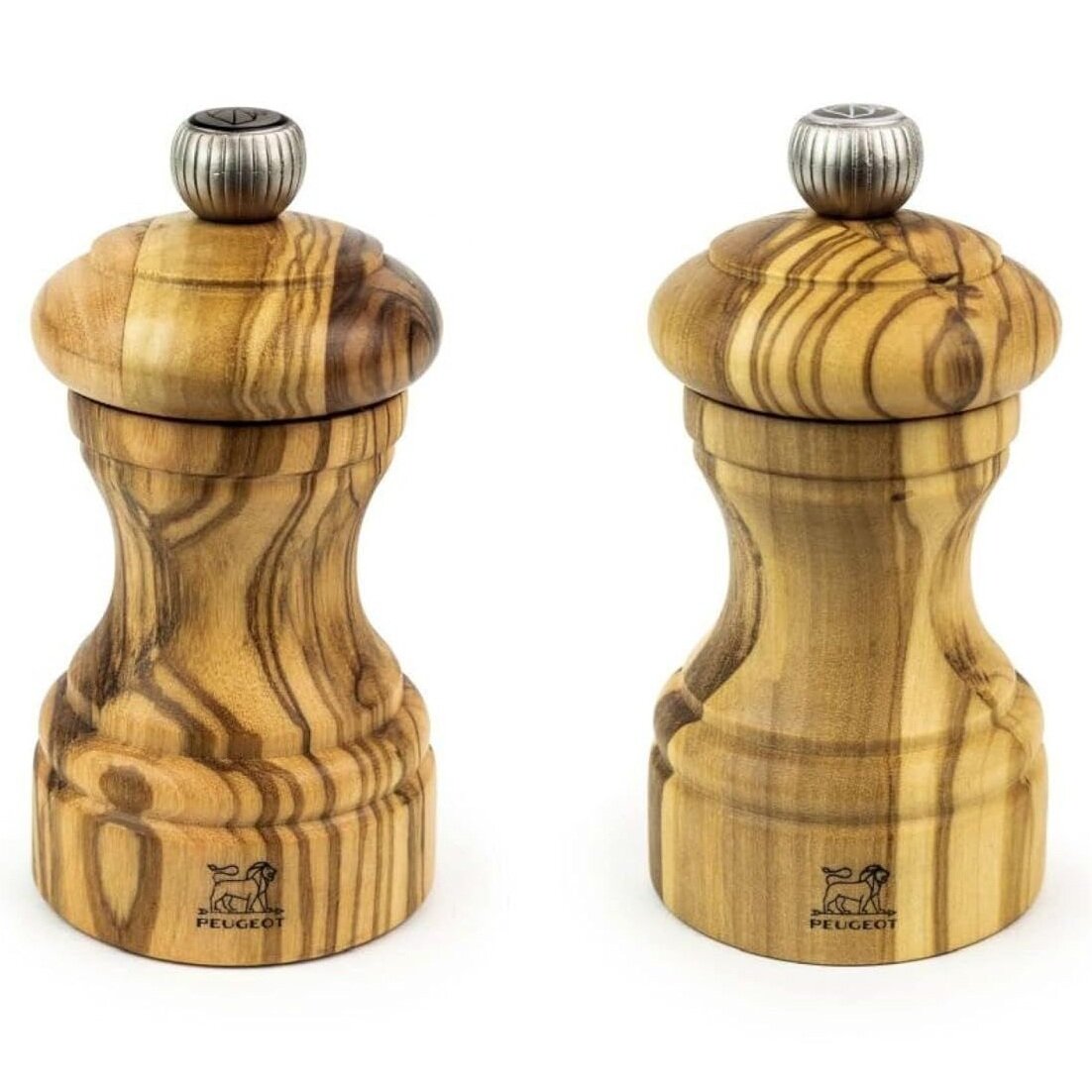 Набор мельниц Peugeot Bistro Duo de moulins à poivre et à sel manuels en bois d'olivier 2/3821200