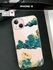 Чехол на Apple iPhone 13 / Айфон 13 с принтом Звездное небо и облака, прозрачный