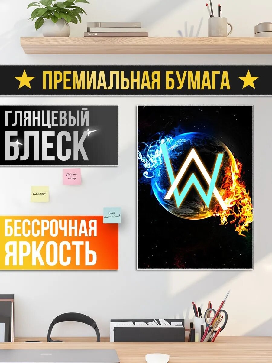 Постер на стену Alan Walker 5 — фото 1