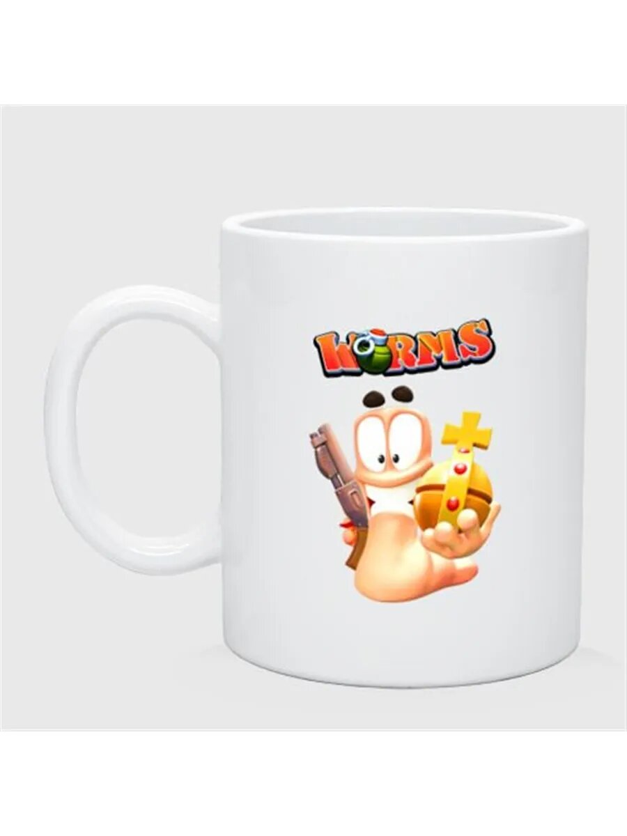 Worms 3D game - holy hand grenade Кружка