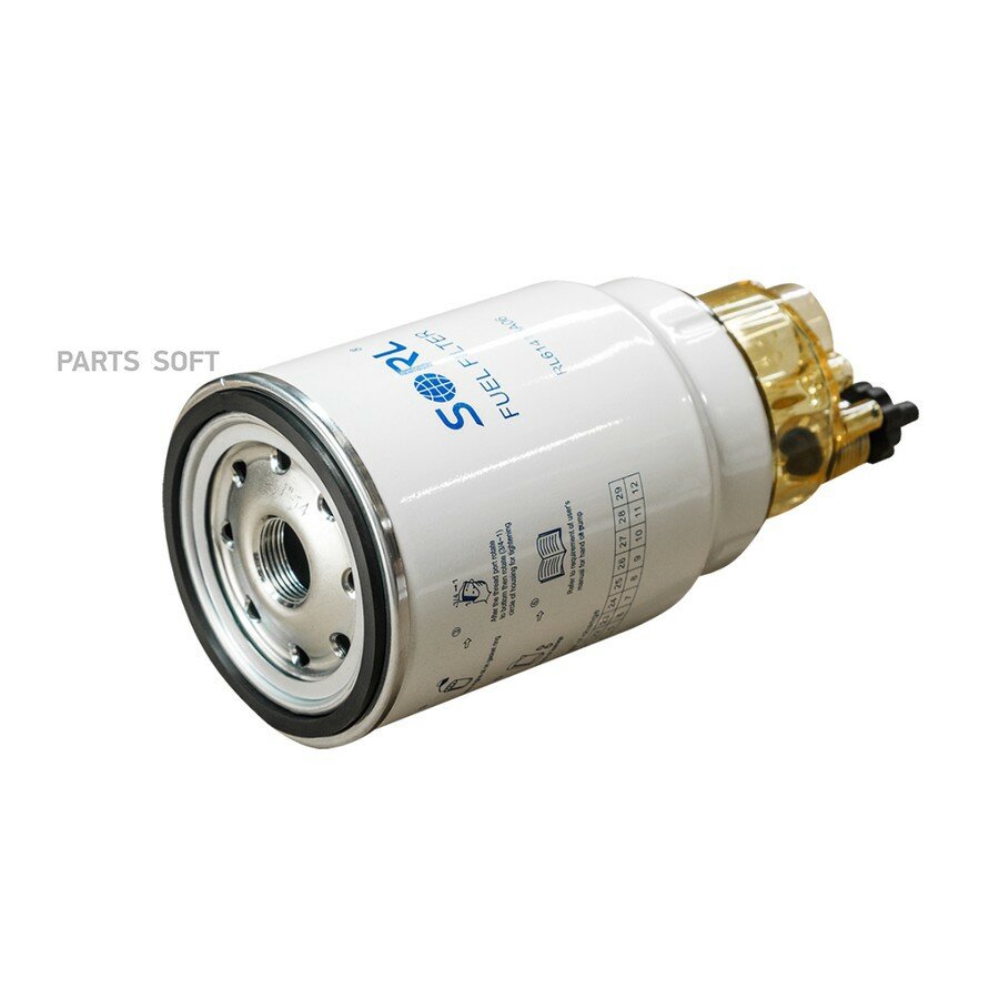 SORL RL6141BA06 Фильтр топливный 1-14UNS (PL270x)
