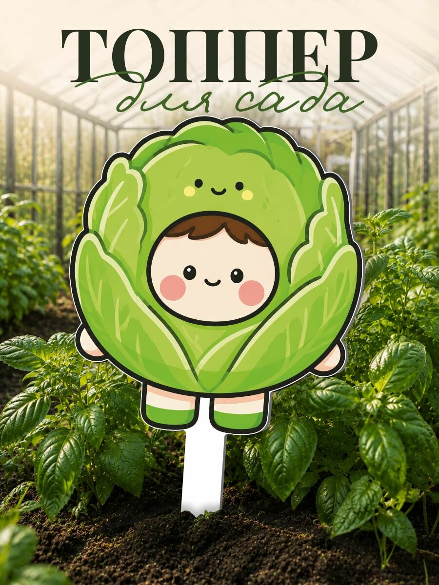 Фигурки для сада Капуста
