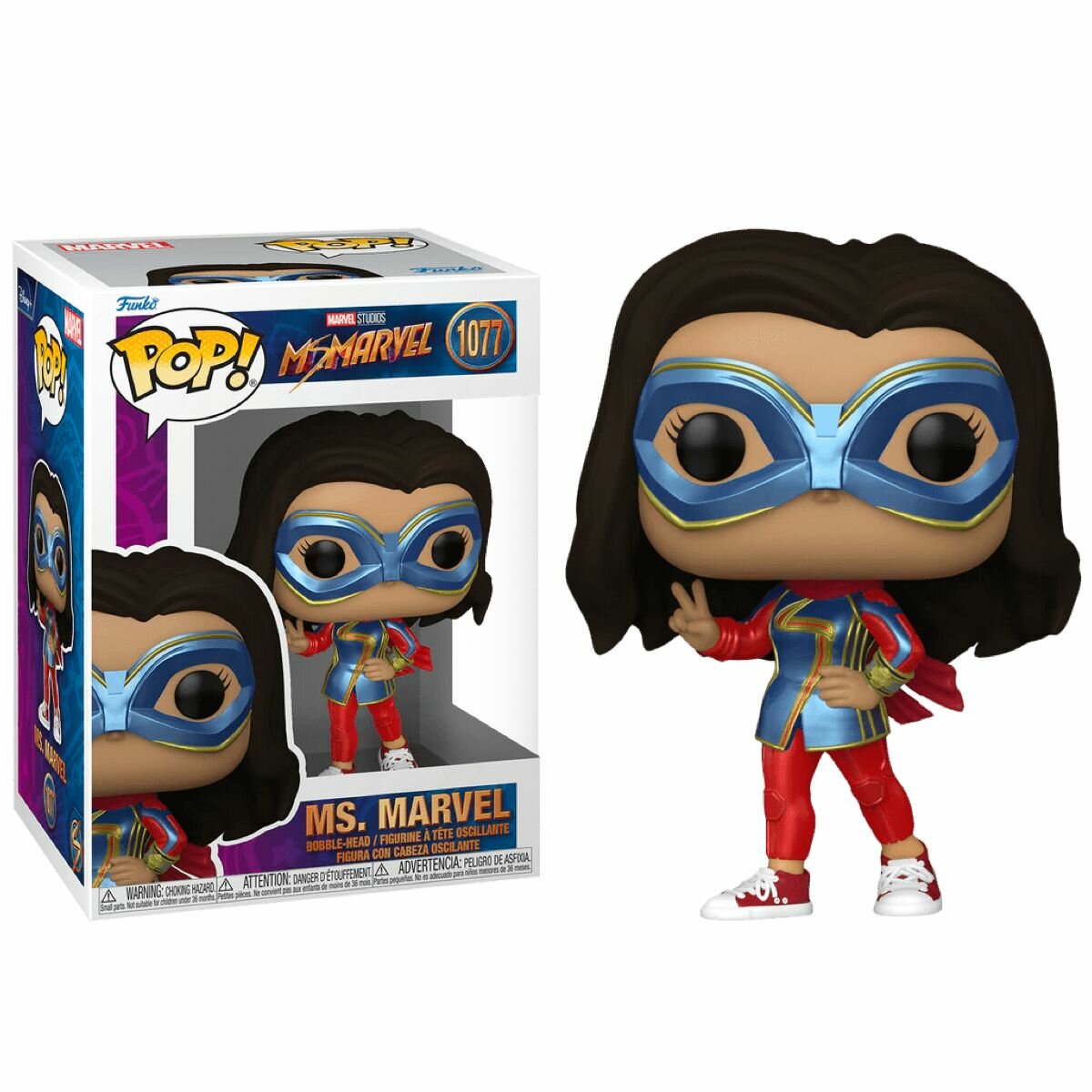 Фигурка Funko POP Ms. Marvel из сериала Ms. Marvel (2022) 1077