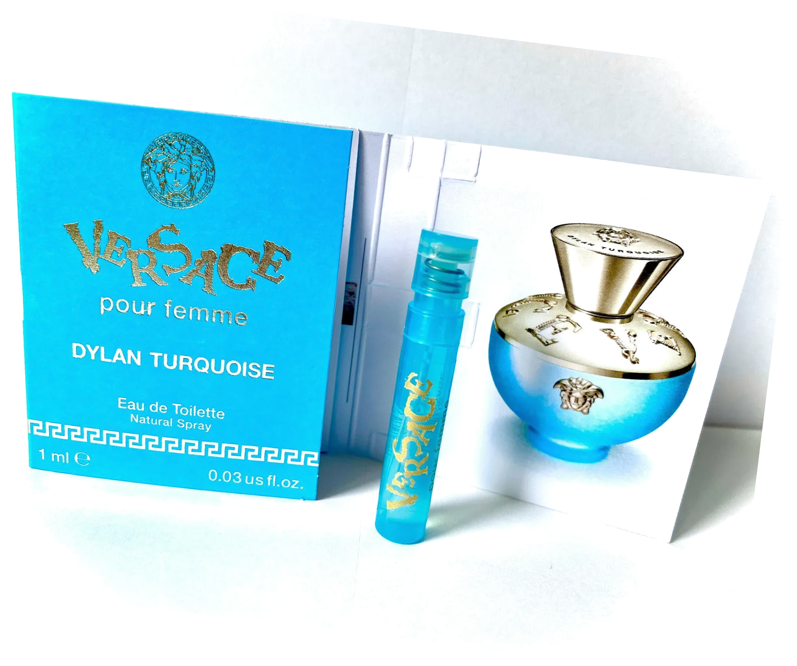 Женский сэмпл Versace Dylan Turquoise Pour Femme - туалетная вода 1 мл