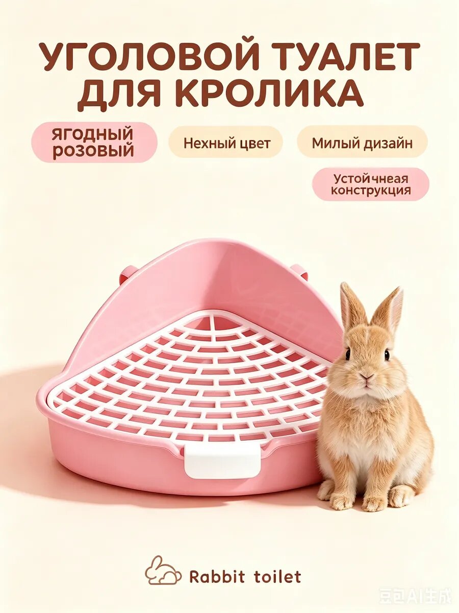 Туалет для грызунов и кроликов