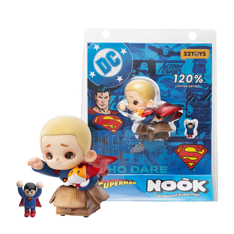 Коллекционные фигурки унисекс 52TOYS NOOK 120% Carton Superman