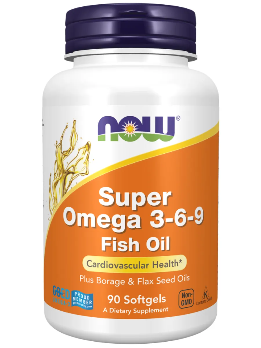 Супер Омега 3-6-9 Super Omega 3-6-9 (капсулы массой 1600 мг), 90 шт./уп.