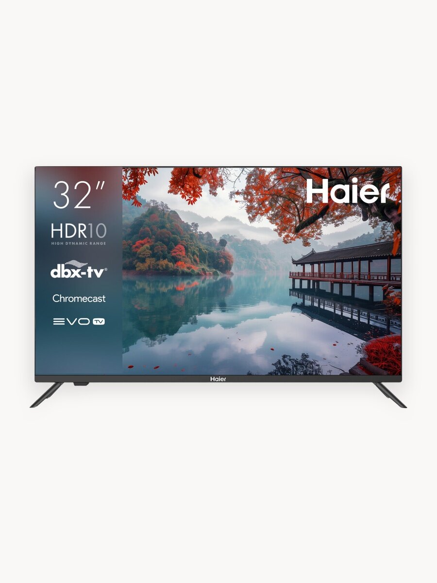 32" Телевизор Haier 32 Smart TV M1, HDR10, Android TV, черный