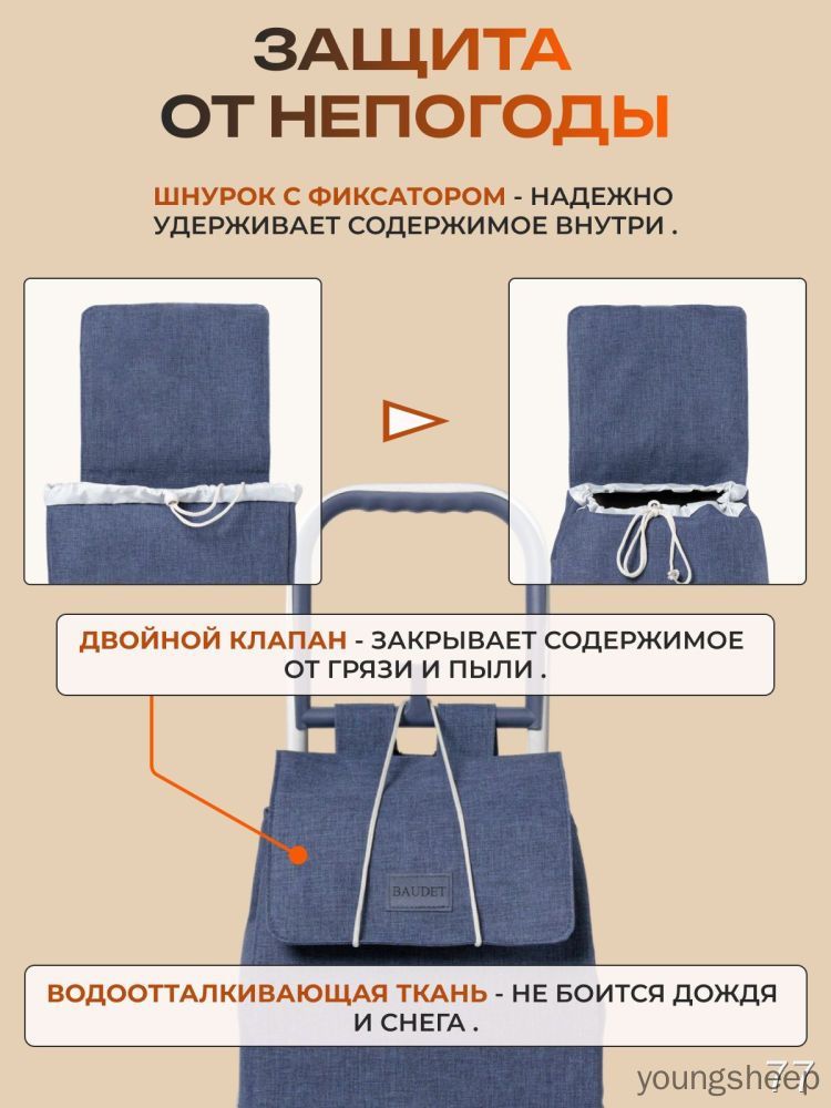 Сумка тележка — фото 1