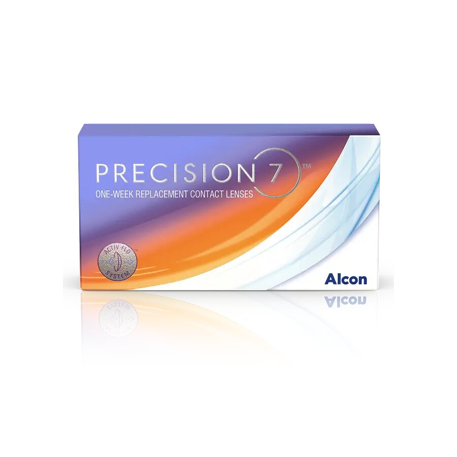 Контактные линзы Alcon Precision 7 /-11.50 / 8.4 / 14.2 / еженедельной замены 12 шт