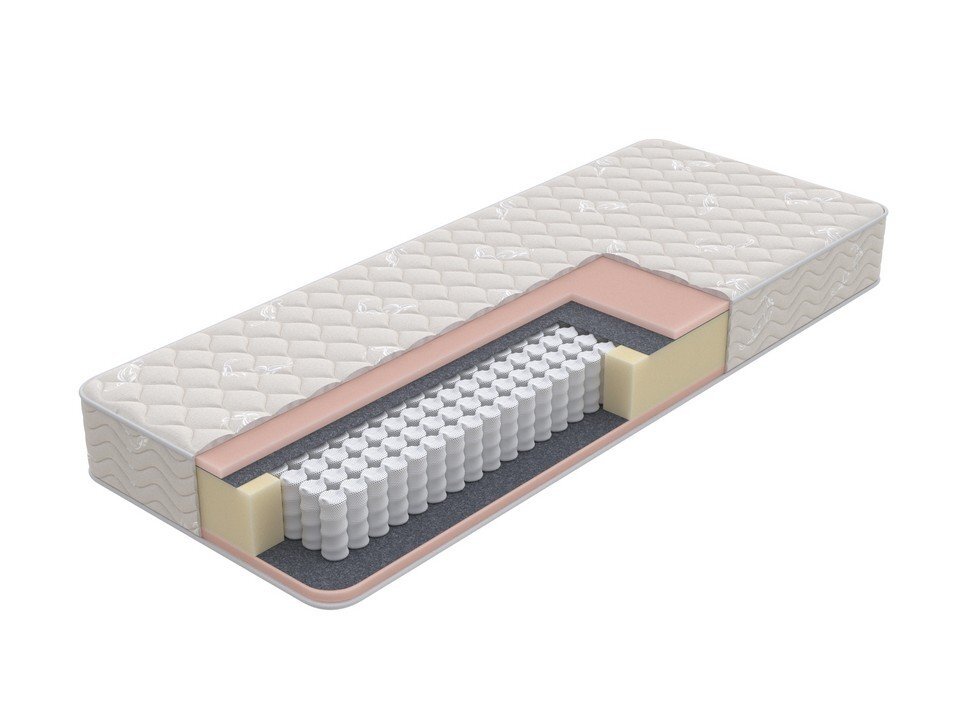 Матрас Proson Comfort EVS 140х200 высота 20 см анатомический средней жесткости Независимые пружины