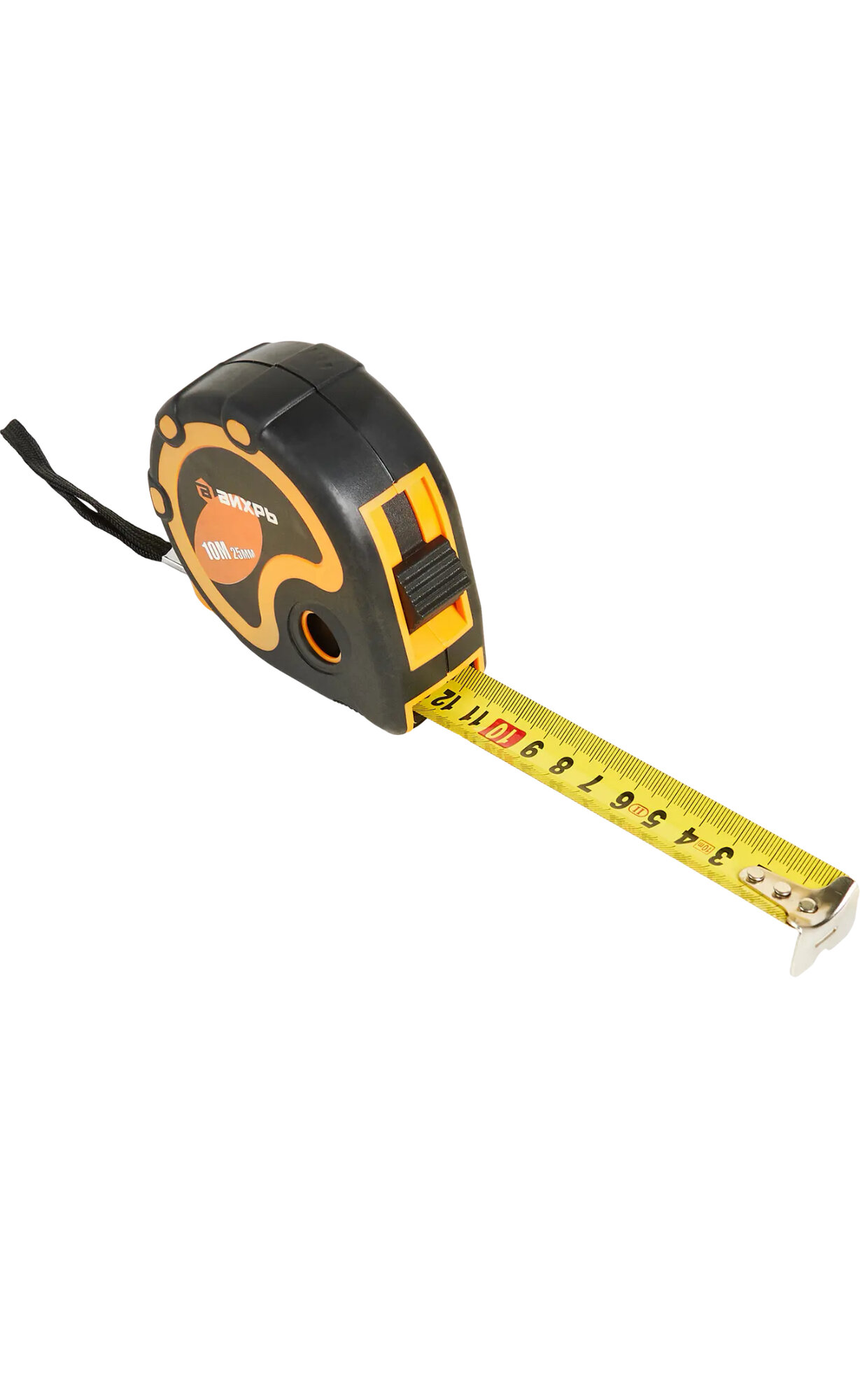 Рулетка Вихрь ударопрочная 10 м х 25 мм
